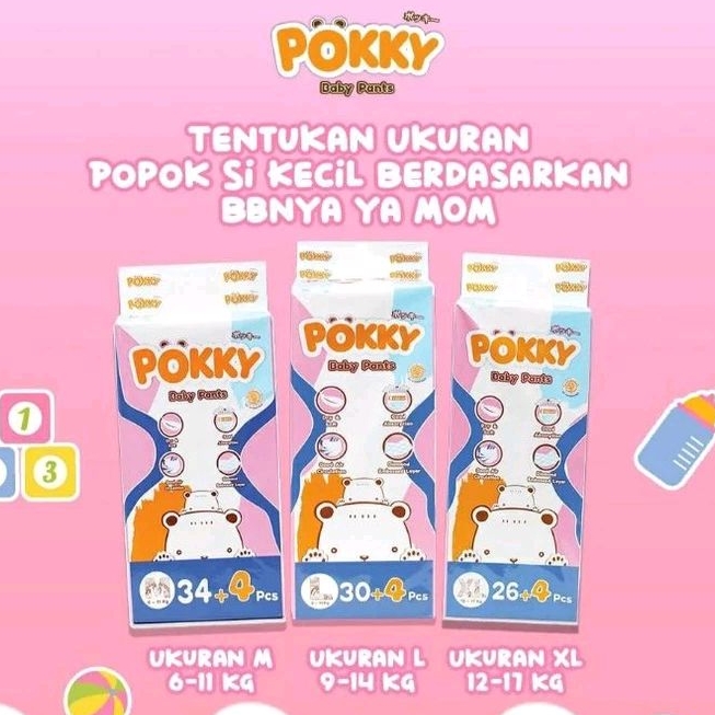 Jual BARU!!! Popok POKKY | Shopee Indonesia