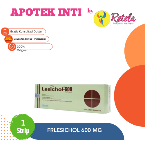 Jual LESICHOL 600 MG 1 STRIP | Shopee Indonesia