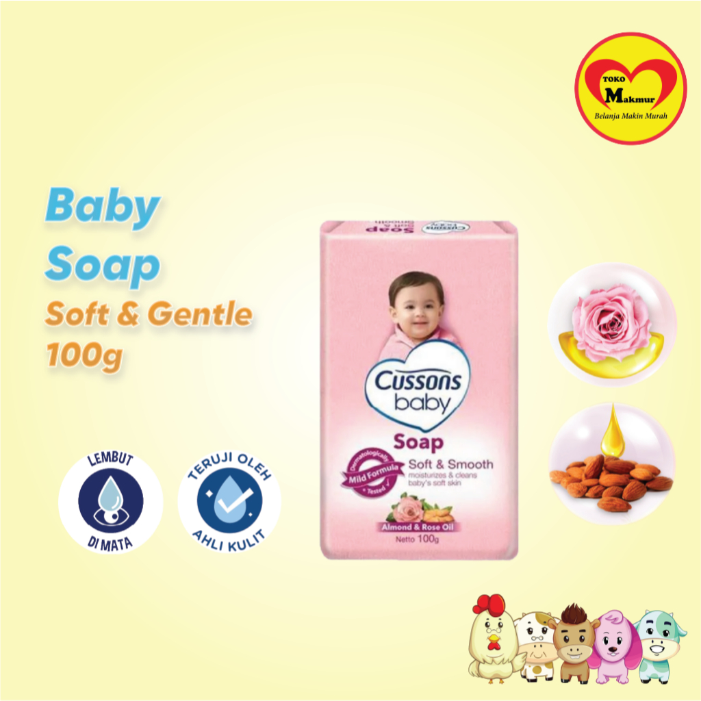 Jual Cussons Soap Mild & Gentle / Soft & Smooth / Fresh&Nourish 75gr ...
