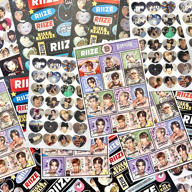 Jual RIIZE Glitter Sticker | Shopee Indonesia