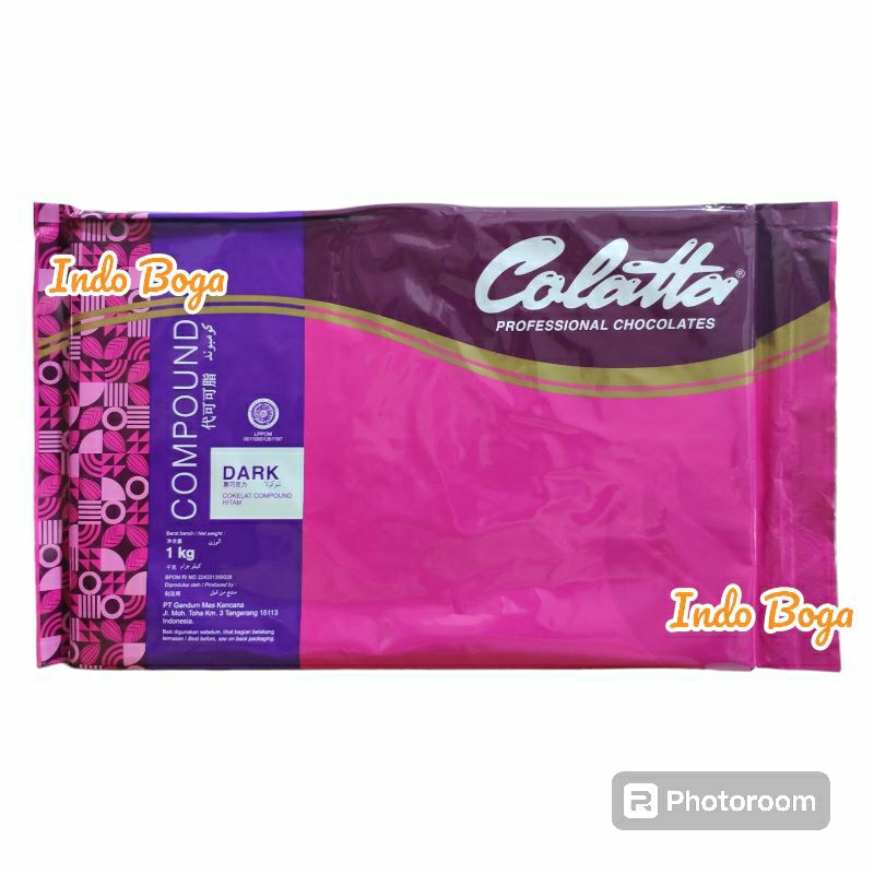 Jual colatta dark compound 1 kg / coklat batang collata 1 kg | Shopee ...