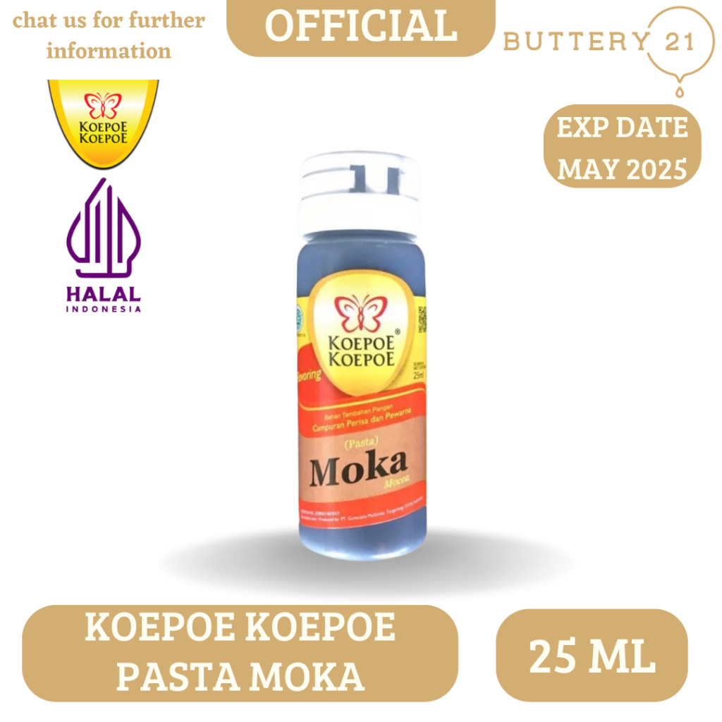 Jual KOEPOE KOEPOE PASTA MOKA 25 ML/PERISA DAN PERWARNA MOKA/MOCA/MOCCA ...