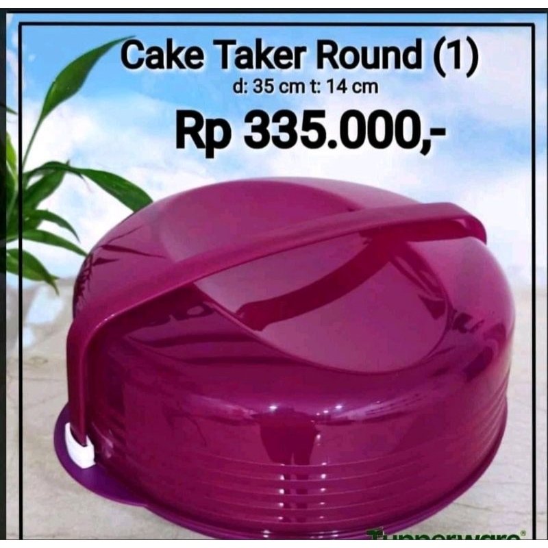 Jual Tempat Kue Basah Cake Taker Tupperware | Shopee Indonesia