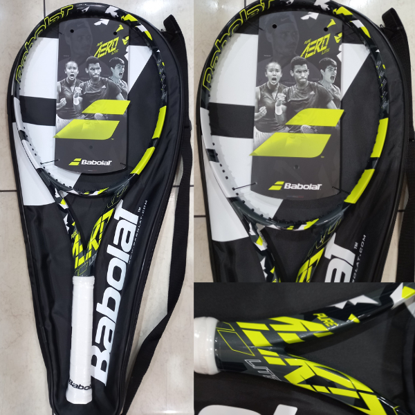 Jual Raket Tenis Babolat Pure Aero Lite 100 In 260 Gr | Shopee Indonesia