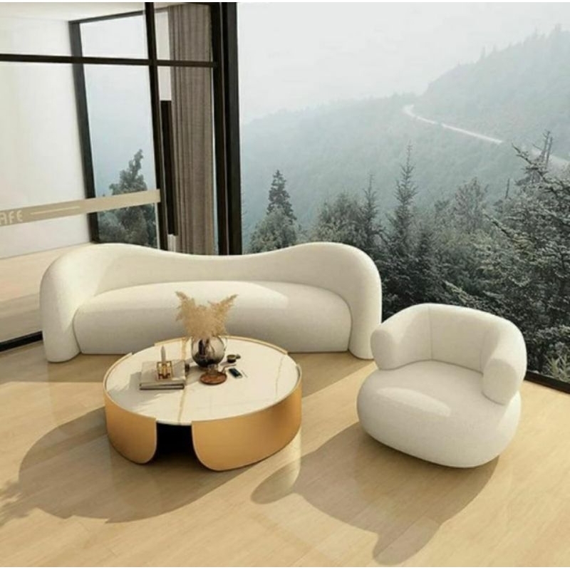 Jual Set Sofa Aesthetic / Sofa Estetik Modern | Shopee Indonesia