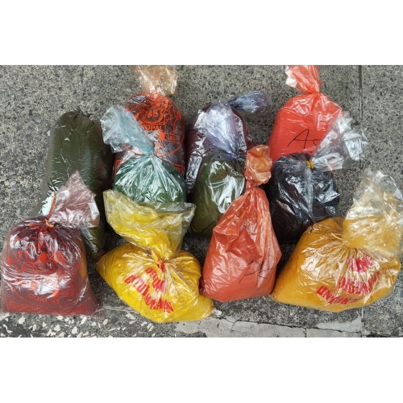 Jual Pewarna Kerajinan besek rotan rayung serat alam bunga kering sekam ...