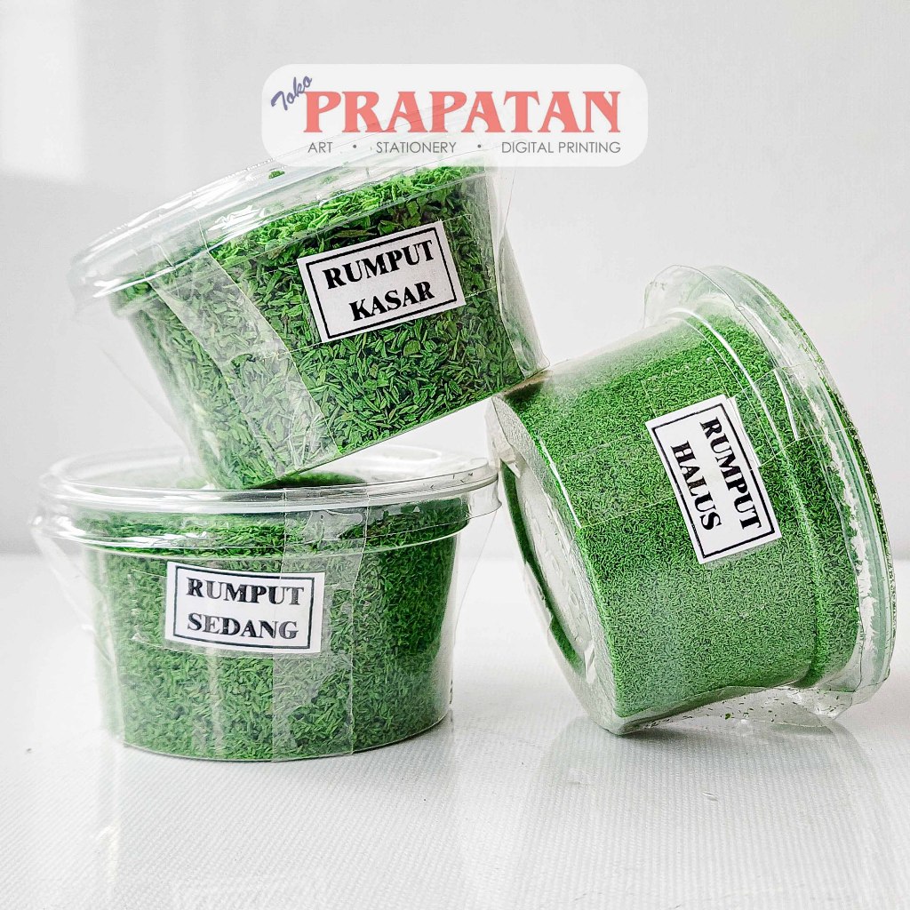 Jual Rumput Tabur Kap Kecil 20g | Bahan Maket | Shopee Indonesia