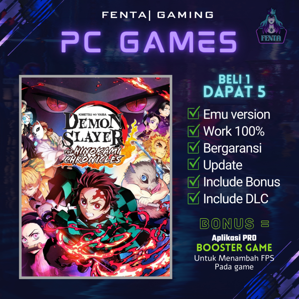 Jual DEMON SLAYER KIMETSU NO YAIBA THE HINOKAMI CHRONICLES - GAME PC - GAME LAPTOP | Shopee ...