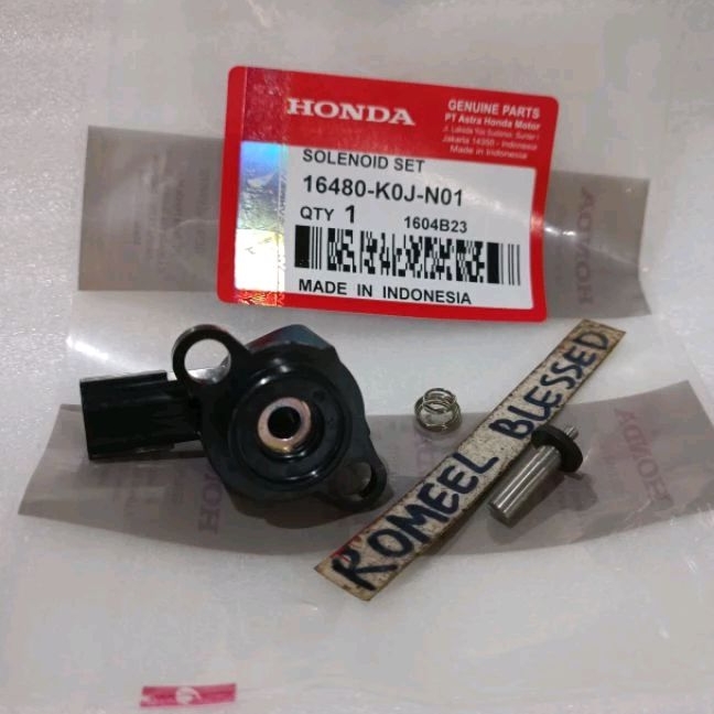 Jual SOLENOID GENIO SENSOR LANGSAM IACV BEAT NEW LED SCOOPY NEW K2F ...