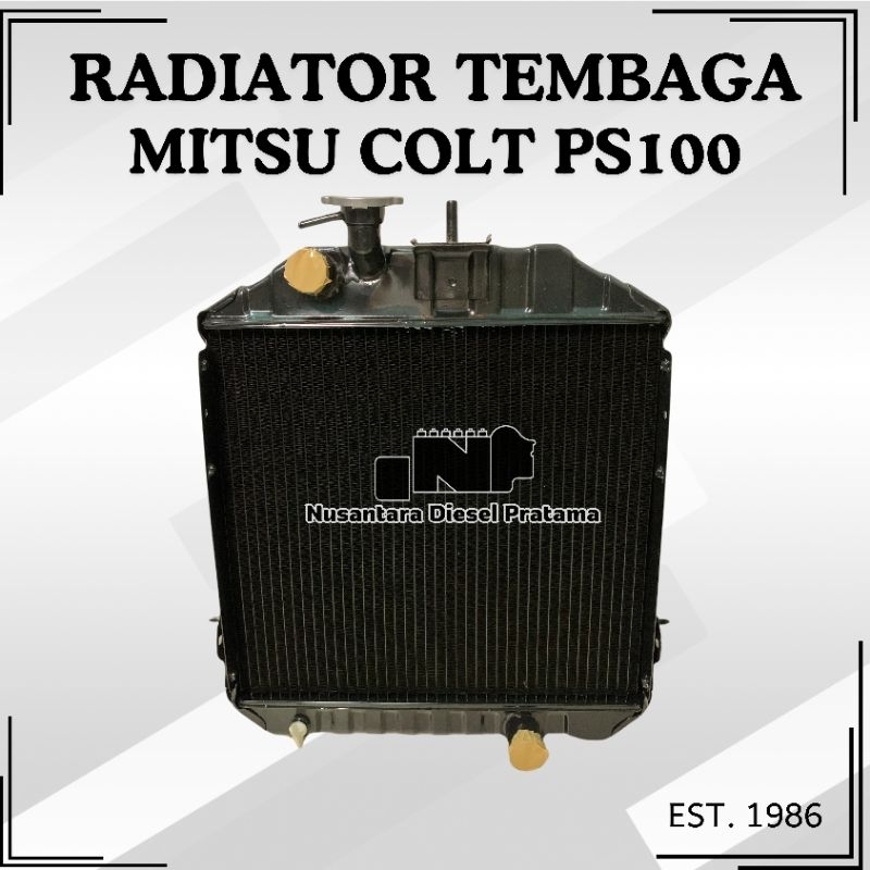 Jual Radiator Tembaga MITSUBISHI Colt PS-100 / Colt PS.100 / TEMBAGA ...