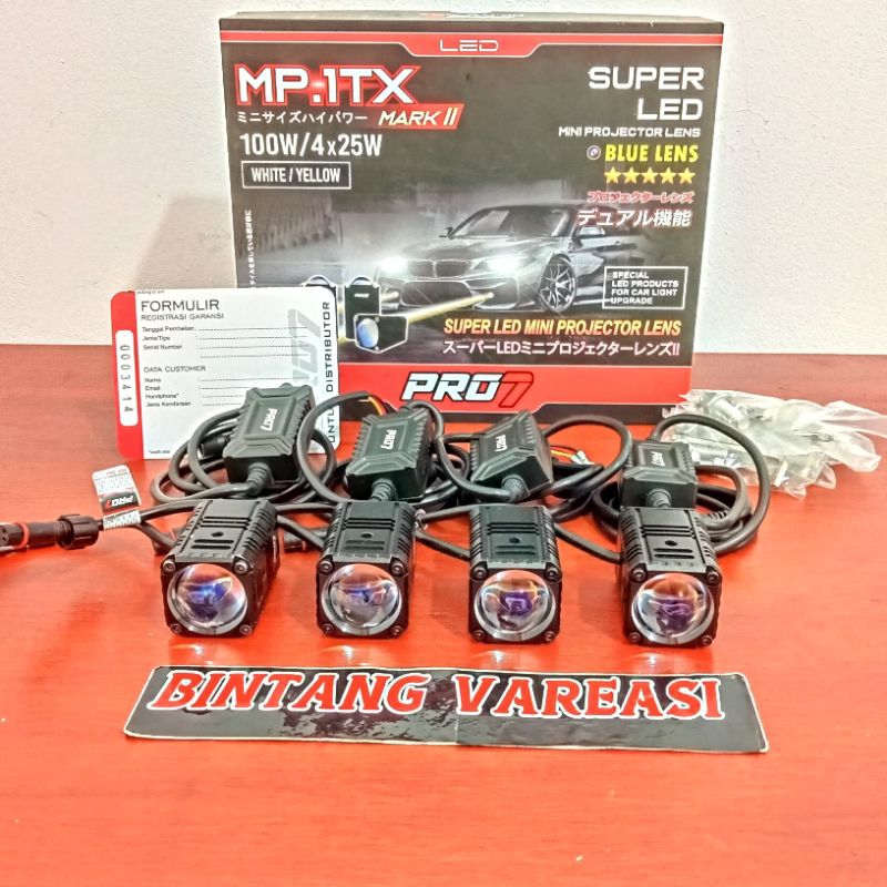 Jual PRO7 MP1TX | PRO 7 MP 1 TX MARK 11 MINI PROJIE 4 PCS X 25W ...