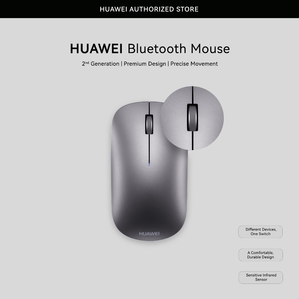 Jual Huawei Bluetooth Mouse CD23 (2nd Generation) Original | Shopee ...