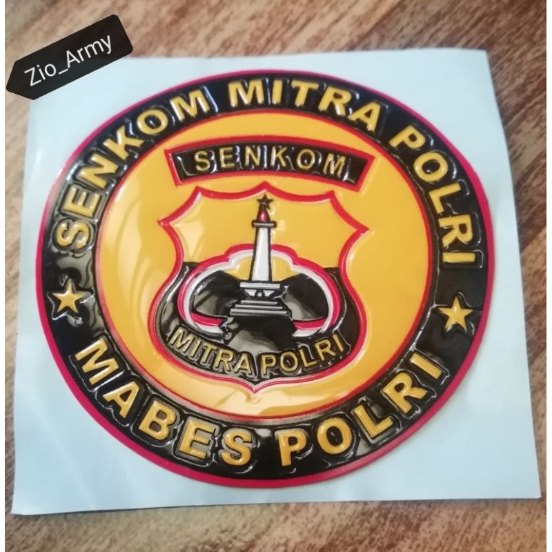 Jual Stiker Embos SENKOM Bulat | Shopee Indonesia