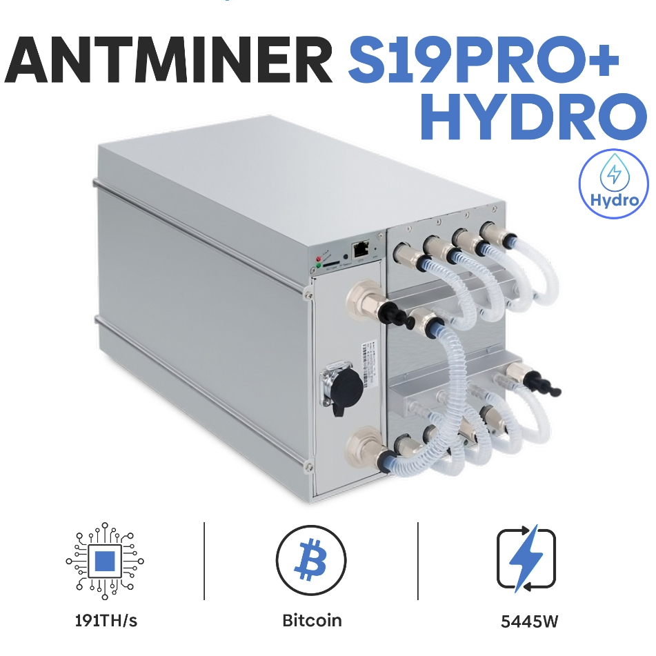 Jual BITMAIN S19 PRO+ HYDRO 191TH/S BTC BITCOIN Mining Asic Miner 191TH ...