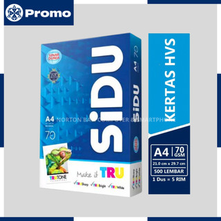 Jual Kertas HVS untuk kantor Merek Sinar Dunia A4 70 GSM 1 Rim 500 ...
