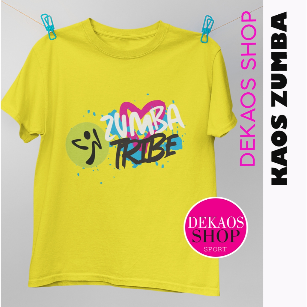 Jual BAJU KAOS ZUMBA WANITA TERBARU ORIGINAL OLAHRAGA SENAM GYM FITNES ...