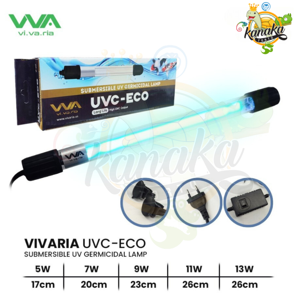 Jual VIVARIA UVC ECO Lampu UV Ultra Violet Sterilizer Penjernih Air Aquarium Akuarium Ikan - 11 ...