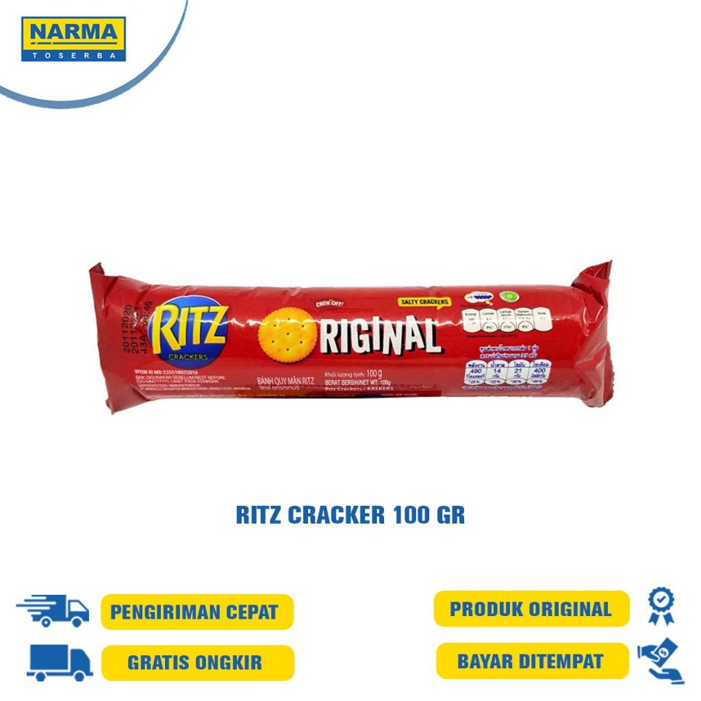 Jual RITZ CRACKER 100 GR | Shopee Indonesia