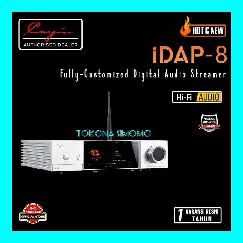Jual Cayin iDAP 8 / iDAC 8 / iHA 8 Premium High Fidelity Desktop Audio ...