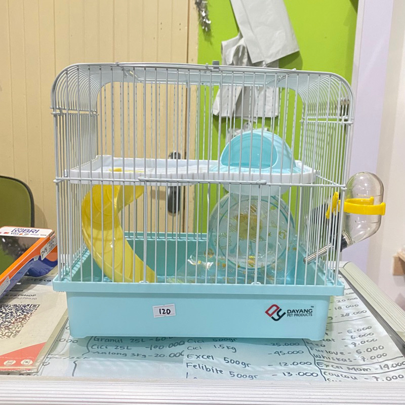 Jual [Dayang] Kandang Hamster 166 Premium Free Sticker (Tebal & Kokoh ...