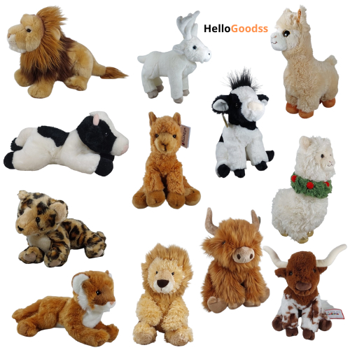 Jual Boneka Binatang Sapi Cow Kerbau Lion Singa Alpaca Cheetah Rusa ...