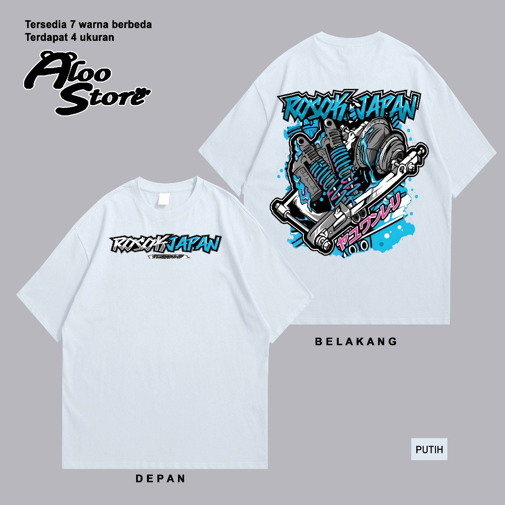 Jual KAOS ROSOK JAPAN VOL 5 //KAOS OTOMOTIF//KAOS CB GL TIGER HEREK ...