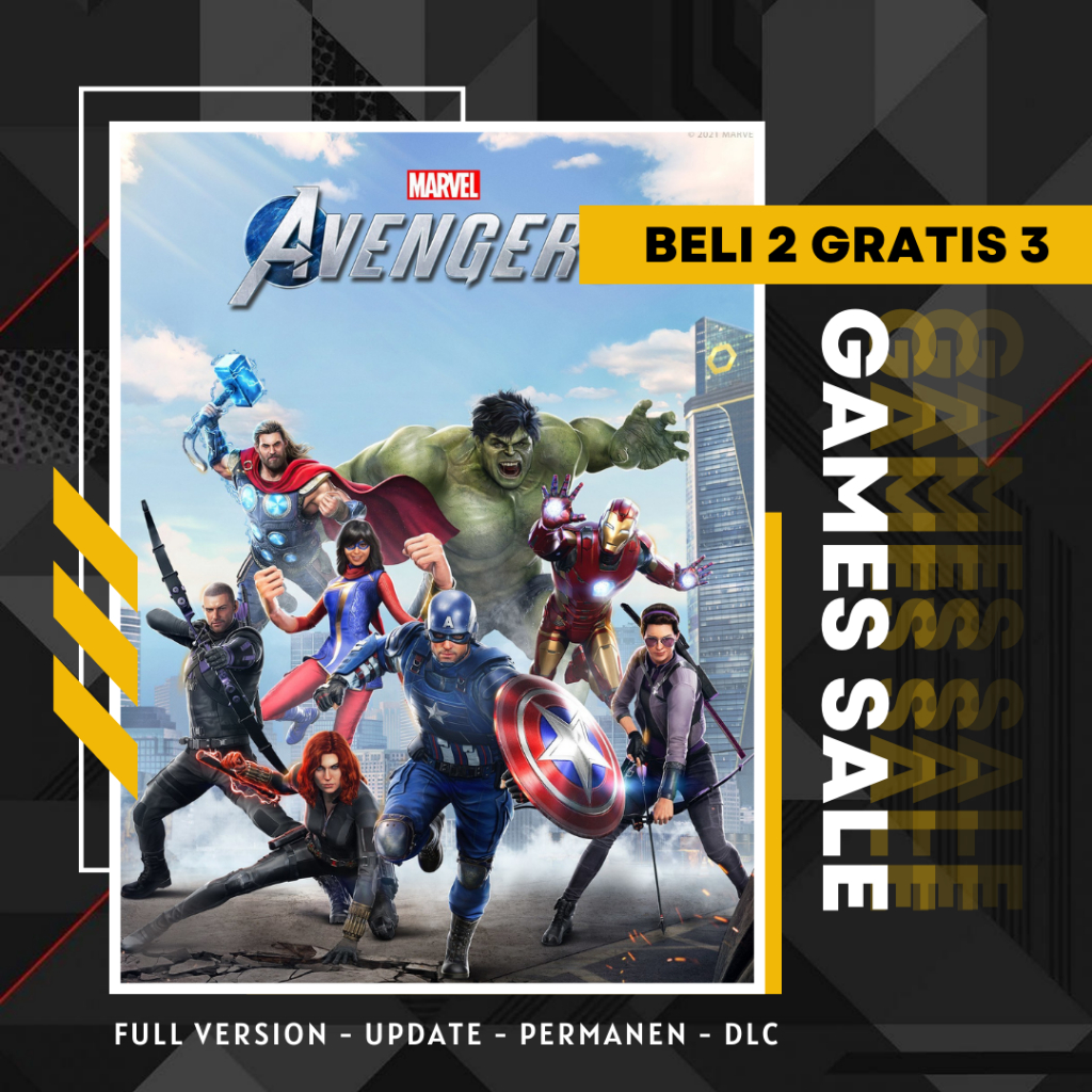 Jual MARVELS AVENGERS THE DEFINITIVE EDITION - GAME PC - GAME LAPTOP - PC GAMES | Shopee Indonesia