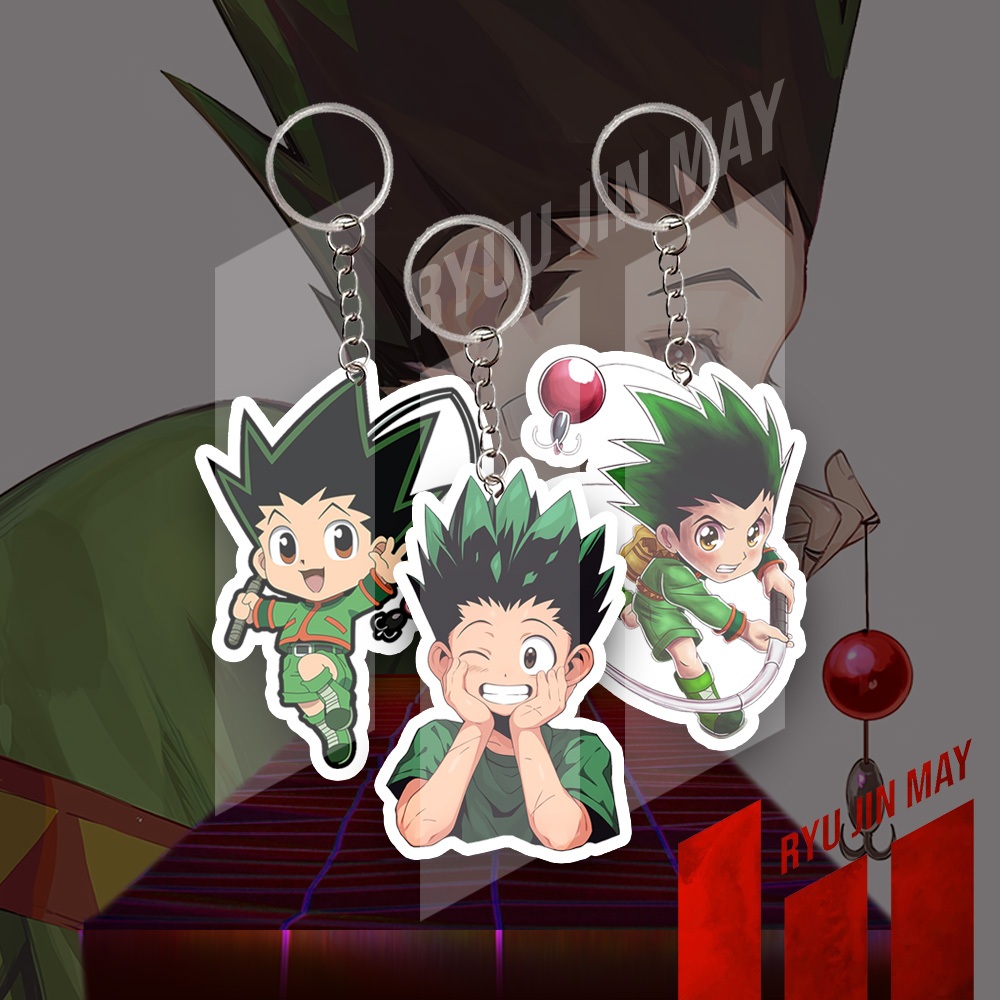 Jual Gantungan Kunci / Keychain / Gantungan HP - Hunter x Hunter - Gon ...
