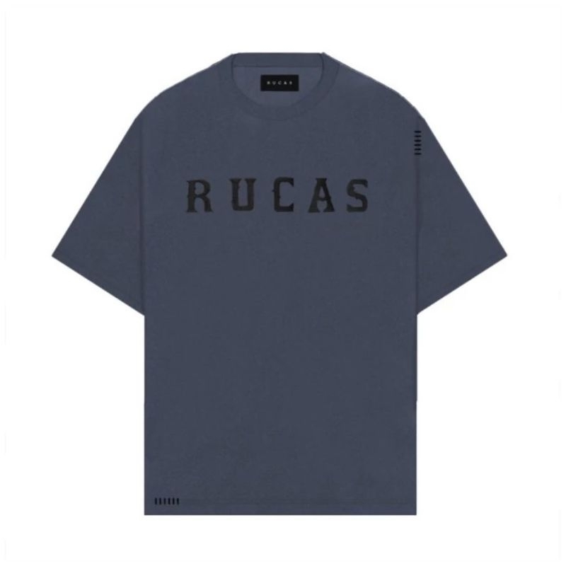 Jual RUCAS "The Initial" Hand Stitch Vintage Blue Tee | Shopee Indonesia