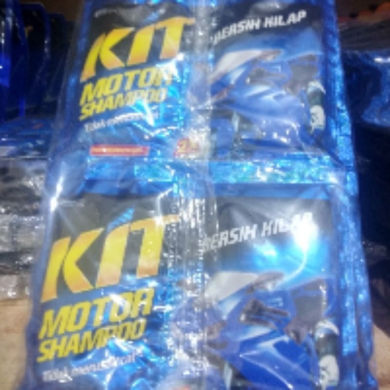 Jual KIT Shampo Motor isi 24 sachet 15ml @sachet | Shopee Indonesia