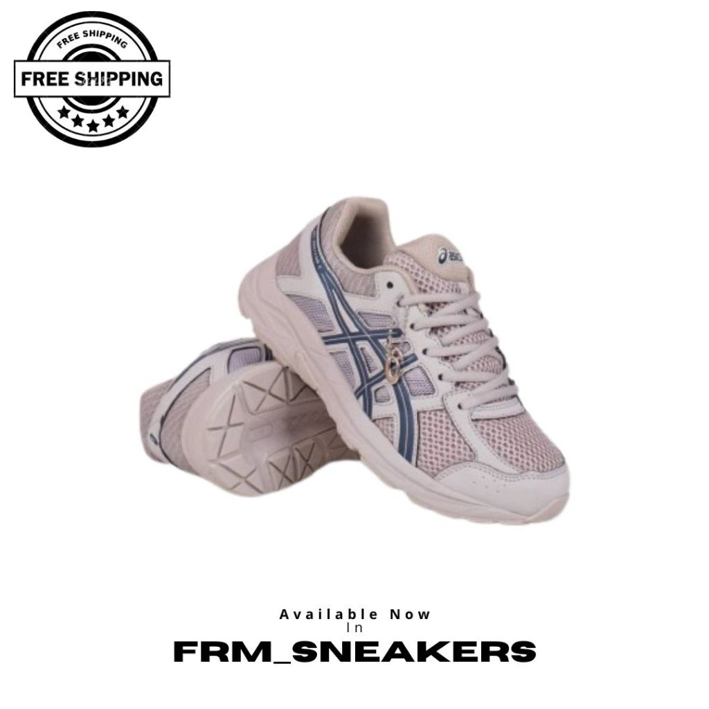 Jual Sepatu Asics Gel Contend 4 Grey Blue 100% Original BNIB | Shopee ...