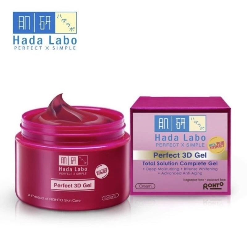 Jual HADA LABO 3D GEL ALPHA PERFECT X SIMPLE | PRIMER & TOTAL SOLUTION ...