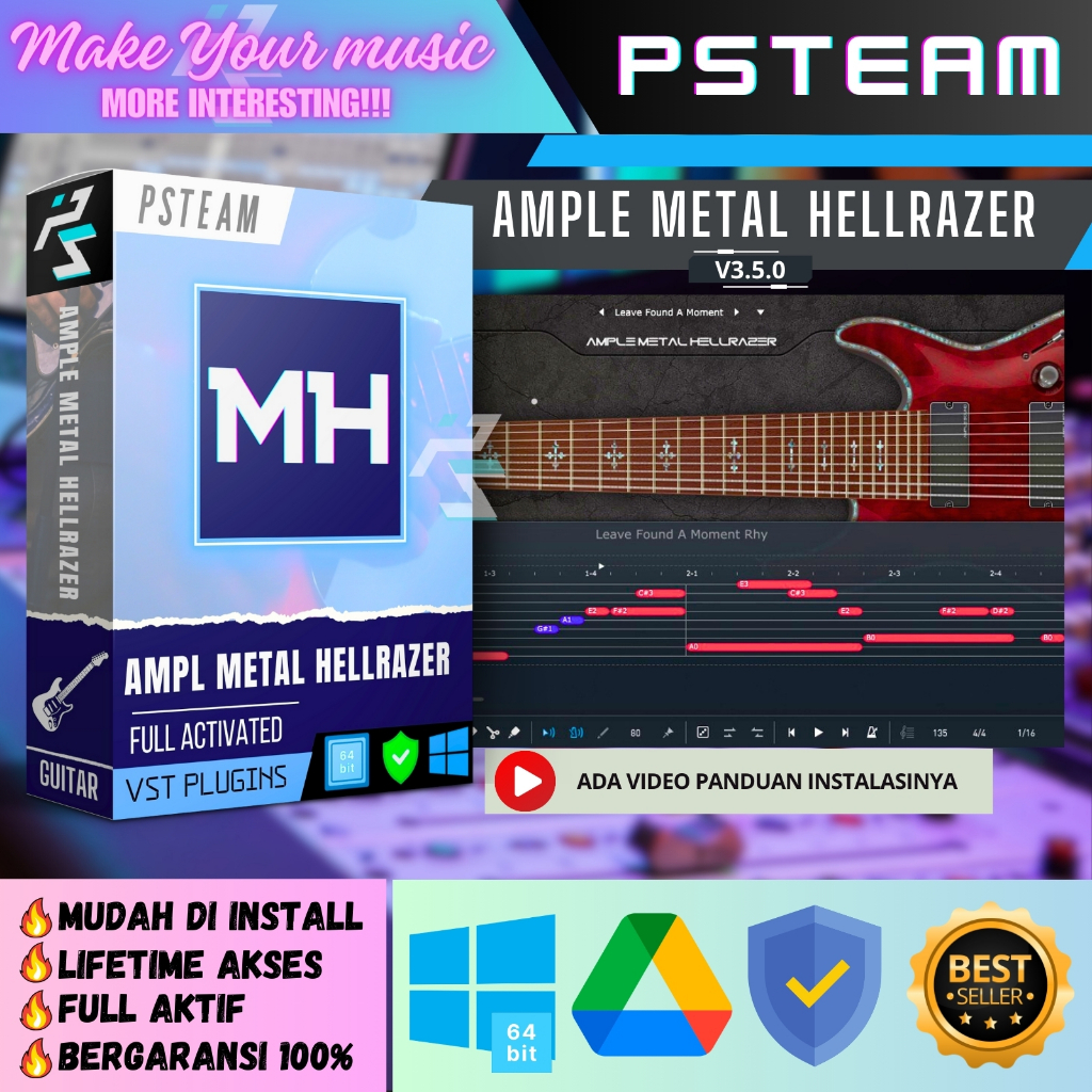 Jual AMPL - METAL HELLRAZER v3.5.0 [ FULL VERSION | FULL ACTIVATED ...