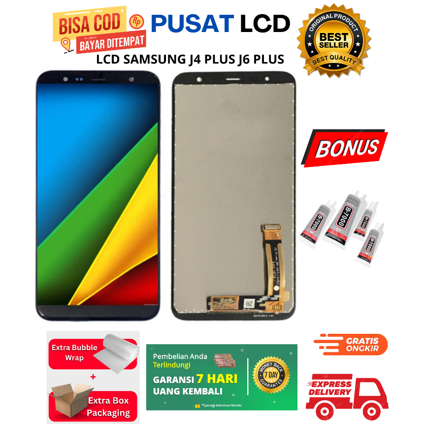 Jual LCD SAMSUNG J4 PLUS J6 PLUS FULLSET TOUCHSCREEN ORIGINAL | Shopee ...