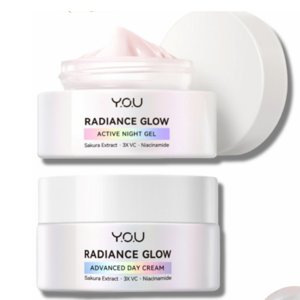 Jual YOU Radiance Glow Advanced Day / Night Cream 30g | Shopee Indonesia