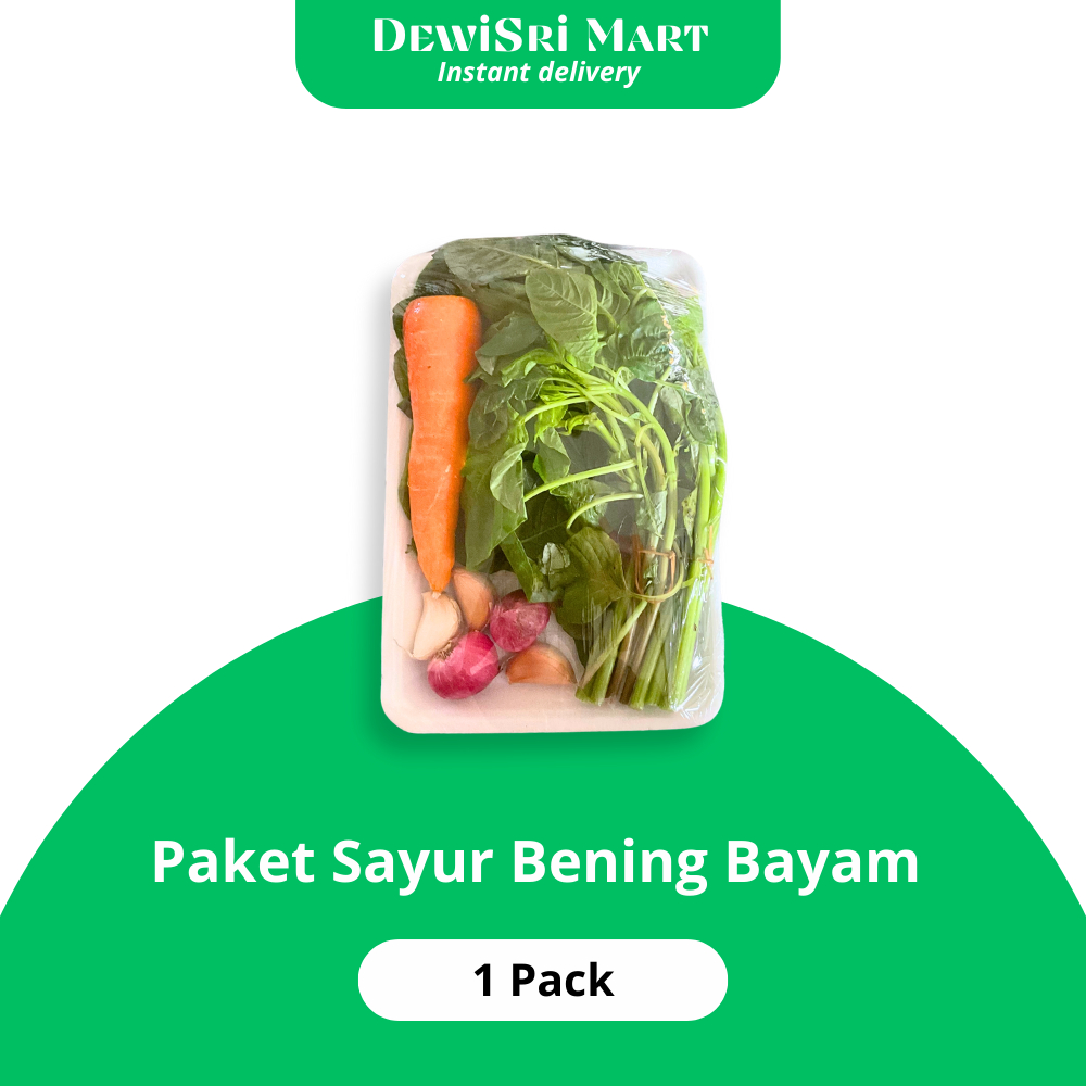 Jual Paket Sayur Bening Bayam - Dewi Sri Mart | Shopee Indonesia