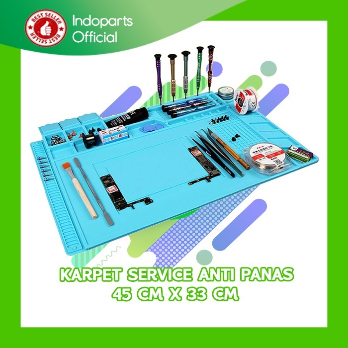 Jual KARPET ANTI PANAS / ALAS MEJA SERVICE TAHAN PANAS MAGNETIC UK 45CM ...