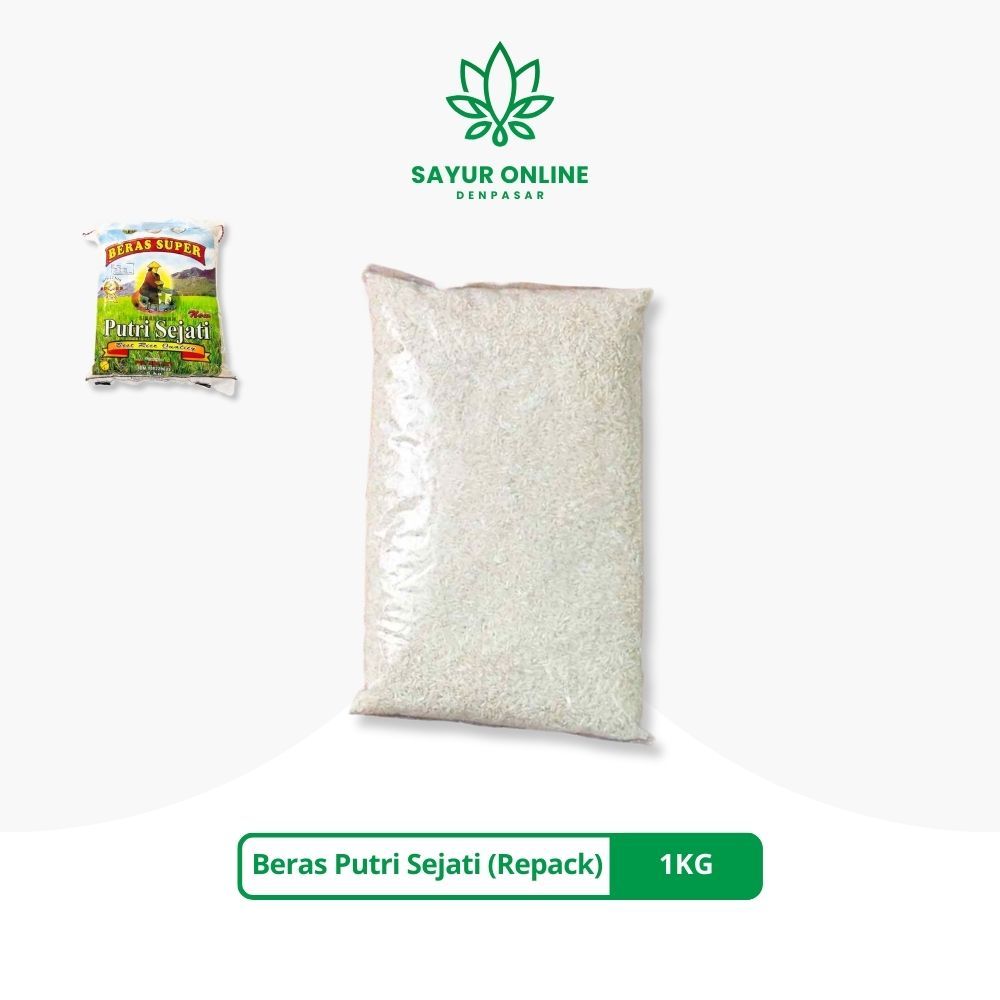 Jual Beras Putri Sejati 1KG (repack) - Sayur Online Denpasar | Shopee ...