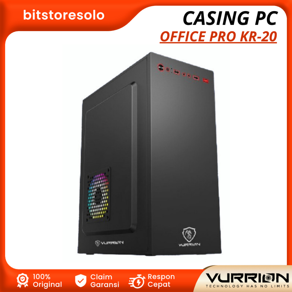 Jual Casing PC Vurrion Office Pro KR-20 M-ATX Office Case | Shopee ...