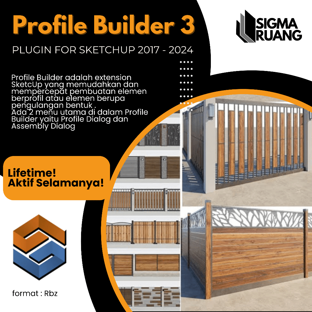 Jual Profile Builder 3 for SketchUp - For Windows | Shopee Indonesia