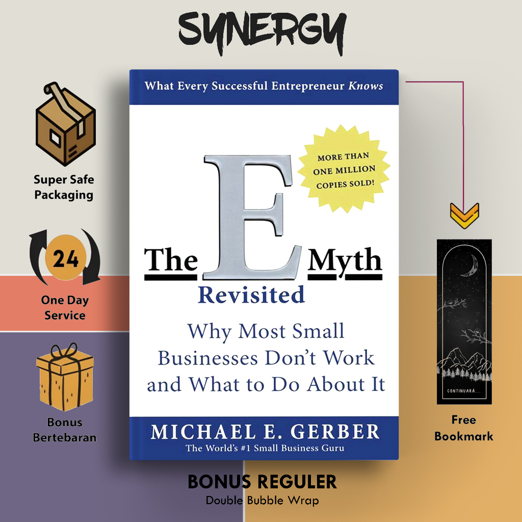 Jual The E-Myth Revisited by Michael E. Gerber (English) | Shopee Indonesia