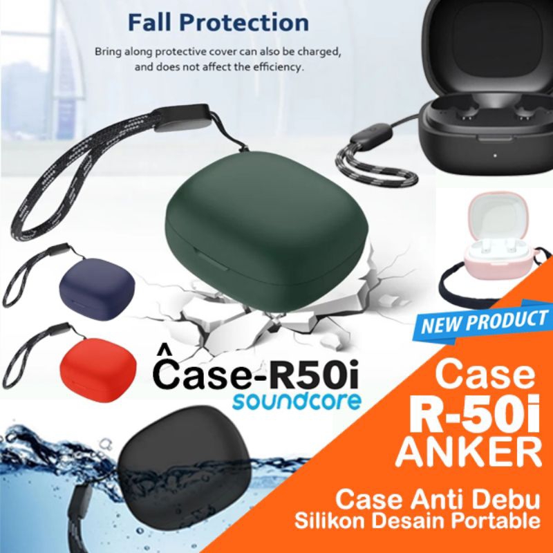 Jual Anker R50i Case Casing Silicon Case Anker Soundcore R50i A3949 ...
