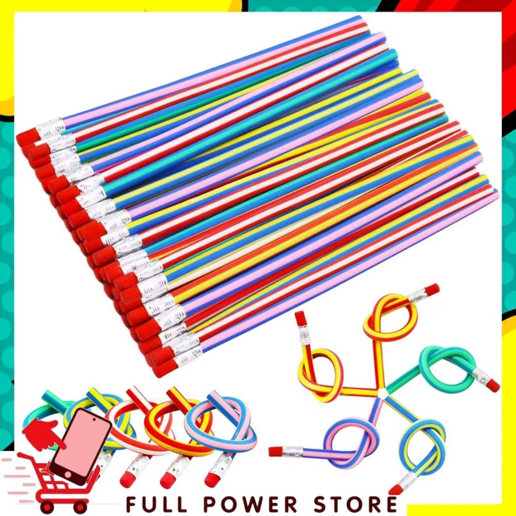 Jual FPS Pensil Lentur Fleksibel Pensil Gulung Flexibel Pensil Sekolah ...