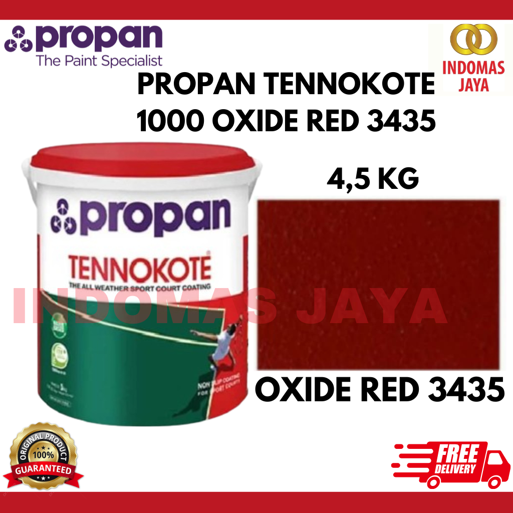 Jual PROPAN TENNOKOTE 1000 Oxide Red 3435 4,5Kg - PROPAN TENNOKOTE 1000 ...