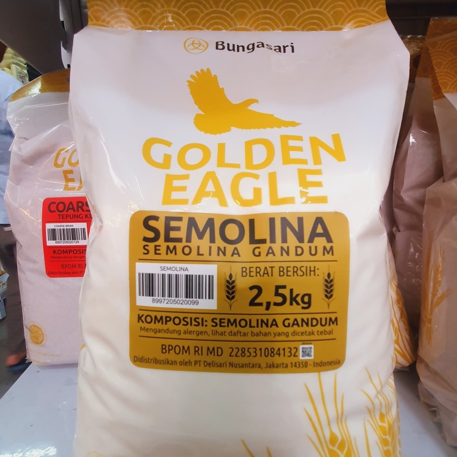 Jual BUNGASARI SEMOLINA GANDUM 2,5 KG | Shopee Indonesia