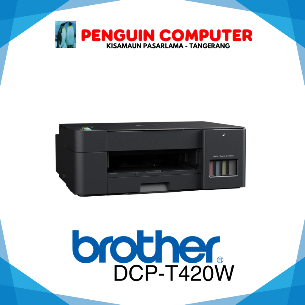 Jual PRINTER BROTHER DCP-T420W / 420W GARANSI RESMI T420 ALL IN ONE ...