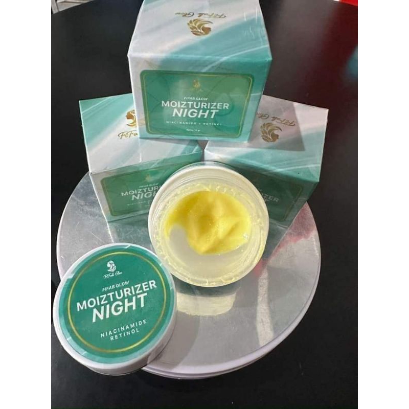 Jual MOISTURIZER NIGHT FIFAB GLOW SALEP FLEK ( KEMASAN BARU ) | Shopee ...