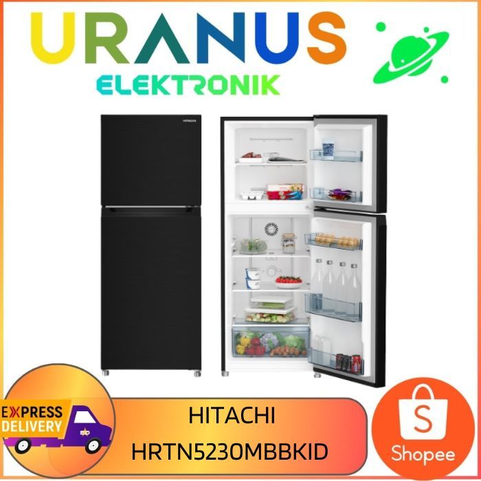 Jual Hitachi HRTN5230MBBKID Kulkas 2 Pintu 210 Liter | Shopee Indonesia