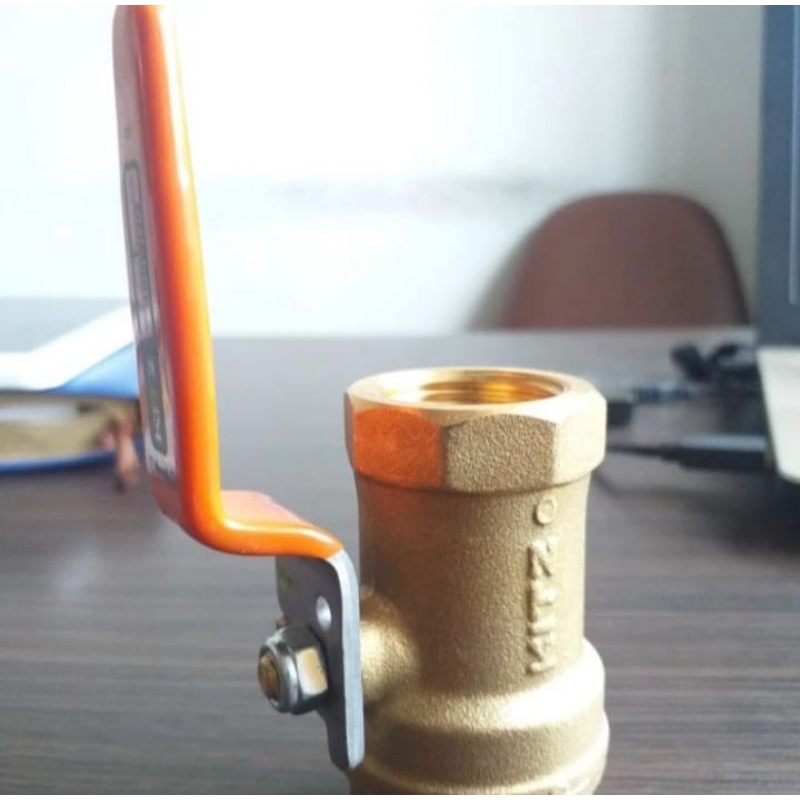 Jual BALL VALVE STOP KERAN / KRAN KUNINGAN 3/4 KITZ | Shopee Indonesia