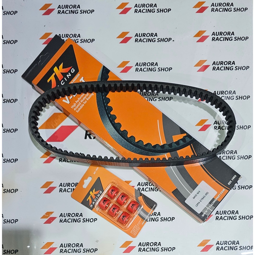 Jual PAKET CVT VANBELT & ROLLER TK RACING YAMAHA MIO M3 / MIO 125 / MIO ...